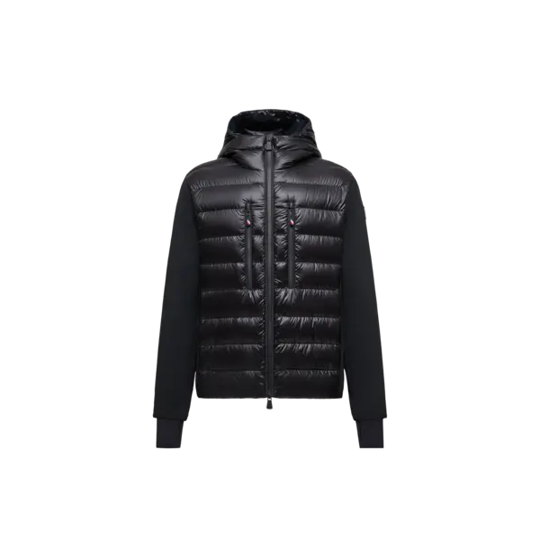 Moncler Padded Zip-up Hoodie - Black