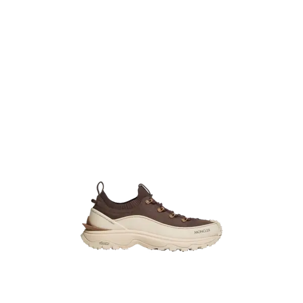 Moncler Trailgrip Lite3 Nubuck & Suede Sneakers - Brown