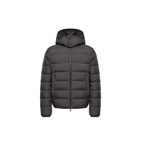 Moncler Montbrocq Hooded Short Down Jacket - Black