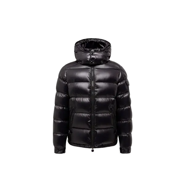 Moncler Maya Hooded Short Down Jacket - Black