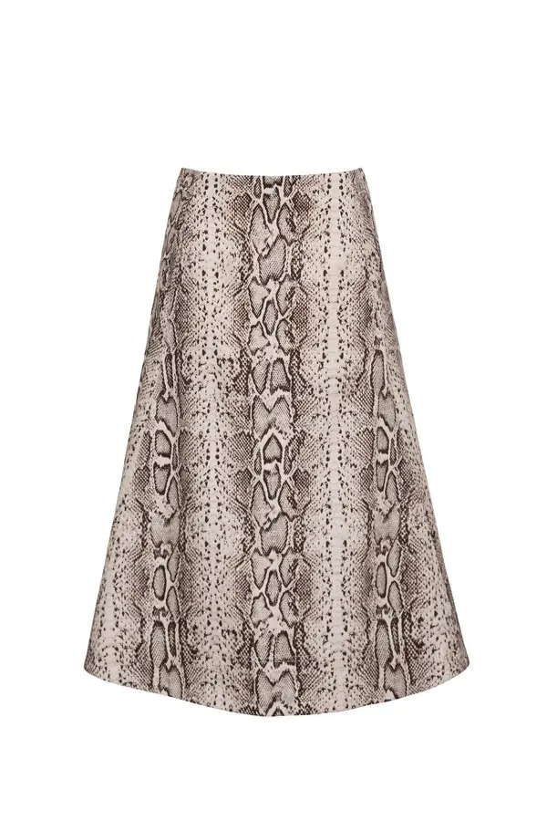Cara Cara Aisha Skirt - Classic Snake Grey