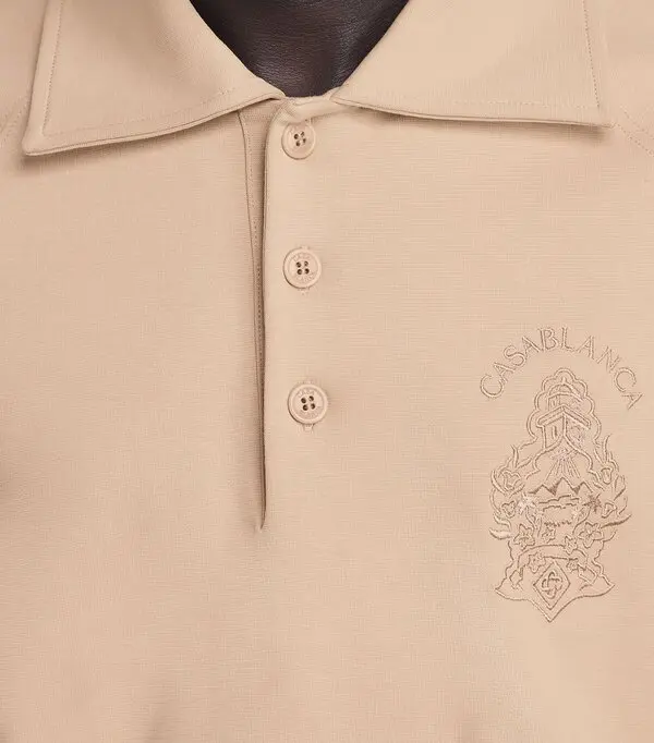 Casablanca Stretch-cotton Spread-collar Sweatshirt