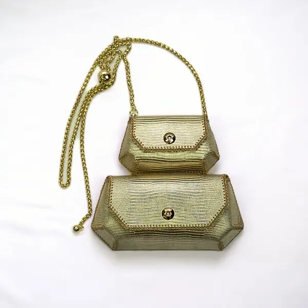 MALUSHA Twins Bag Set - Gold