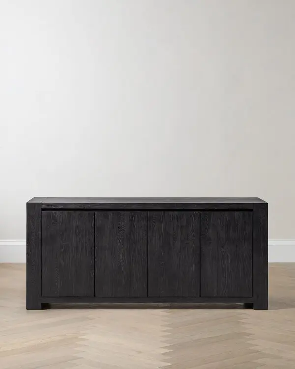 Quince Reclaimed Oak Sideboard - Black