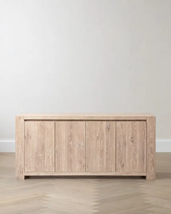Quince Reclaimed Oak Sideboard - Washed Cream