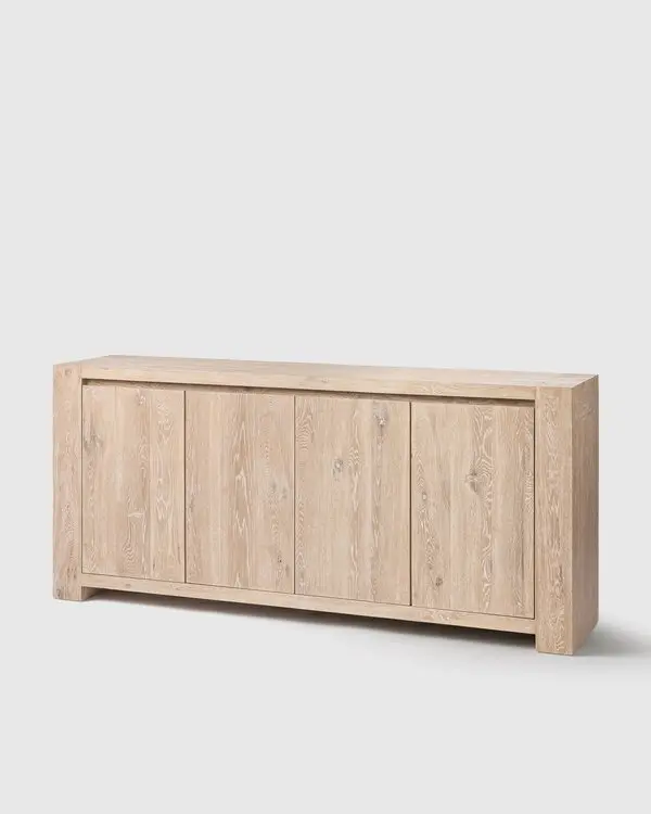 Quince Reclaimed Oak Sideboard - Washed Cream