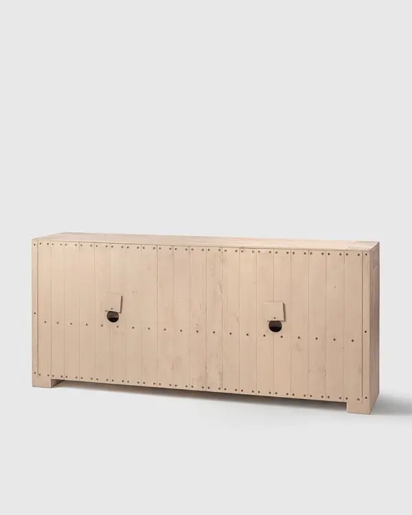 Quince Reclaimed Oak Sideboard - Washed Cream