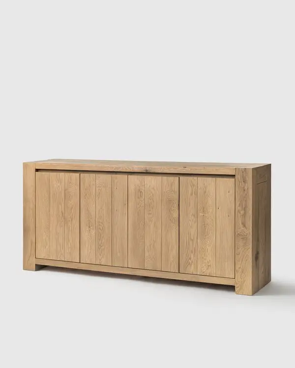 Quince Reclaimed Oak Sideboard - Weathered Oak