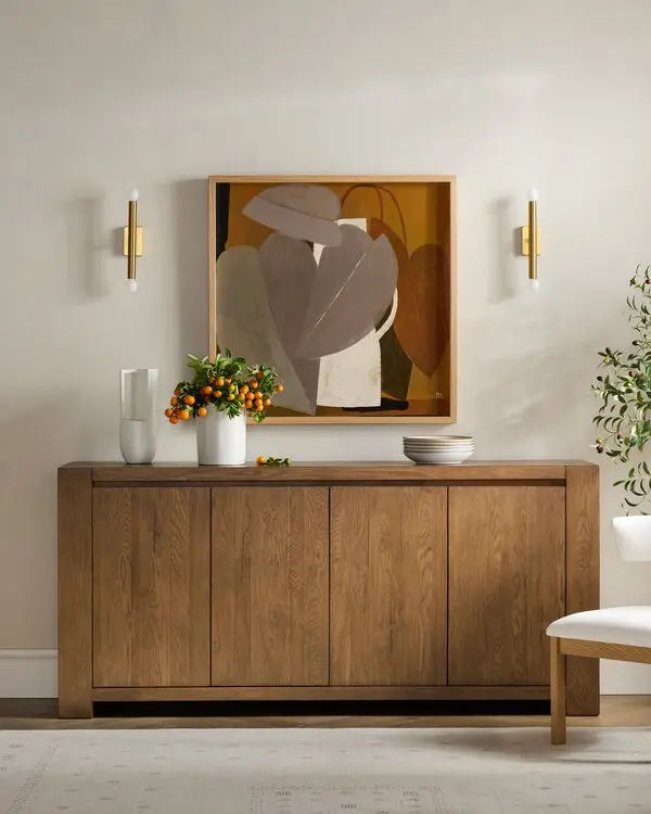 Quince Reclaimed Oak Sideboard - Weathered Oak