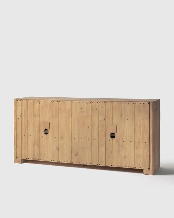 Quince Reclaimed Oak Sideboard - Weathered Oak