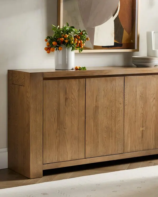 Quince Reclaimed Oak Sideboard - Weathered Oak