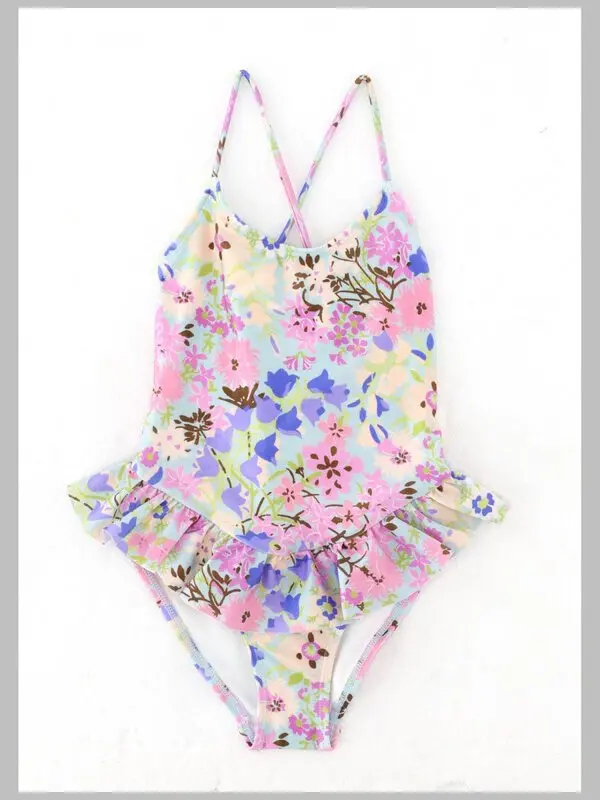 Zimmermann Solstice Mini Frill One-piece Swimsuit - Multicolour