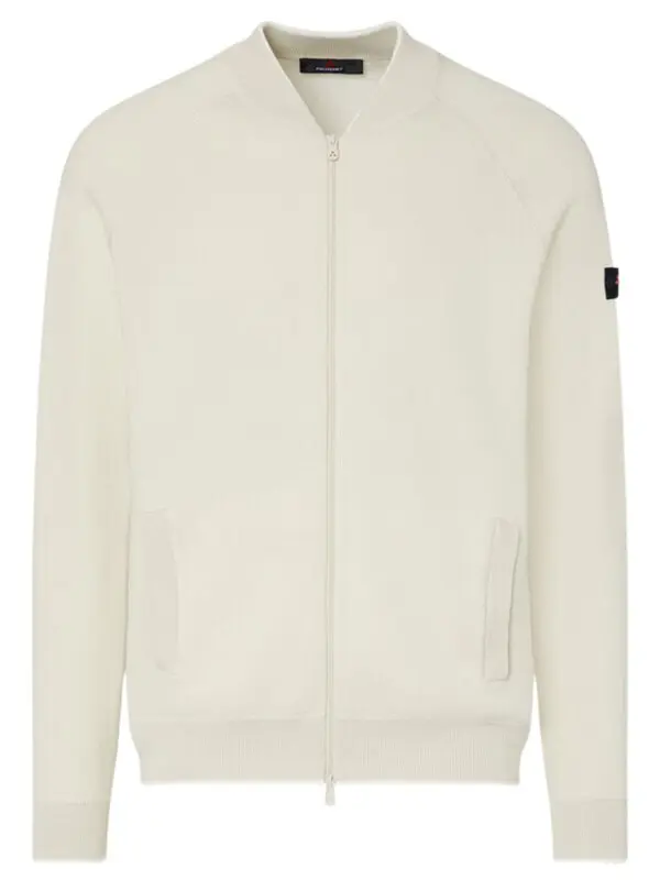 Peuterey Zip Fastening Raglan Sleeve Sweatshirt With Logo Patch