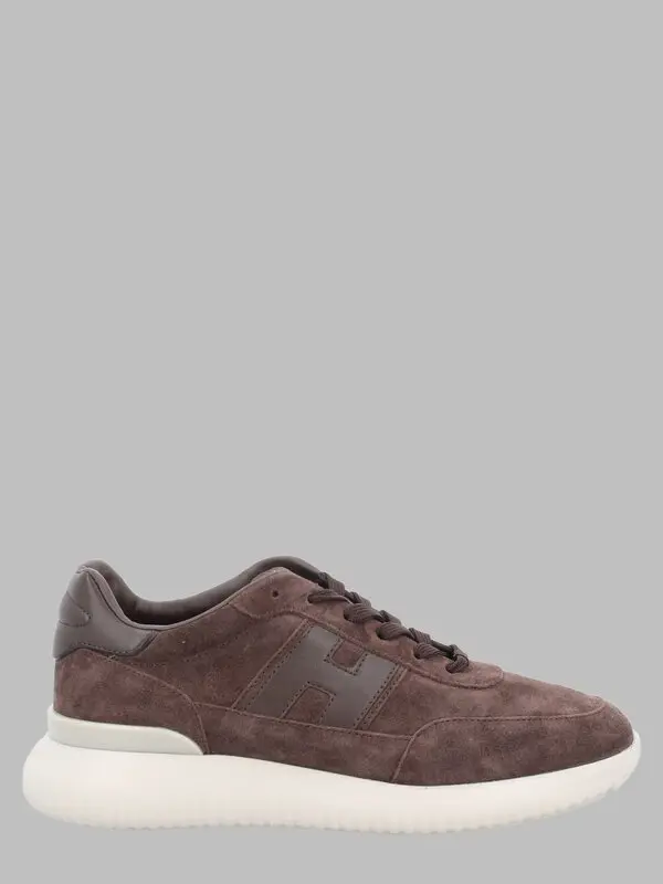 Hogan Interactive³ Calfskin & Mutton Sneaker With 5.3 Cm Heel