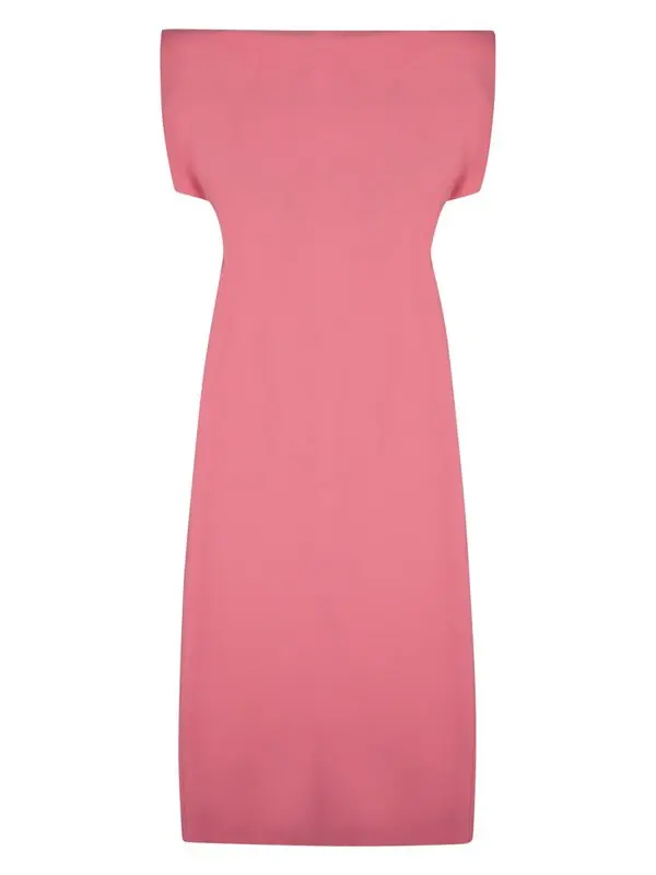 OSCAR THE COLLECTION Sculpted Knit Dress