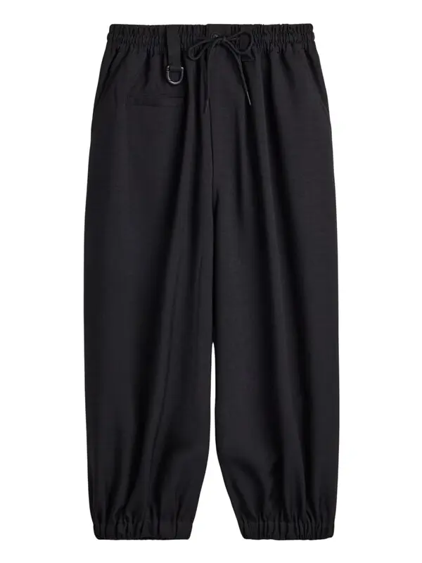 Y3 Tapered Technical Trousers - Black