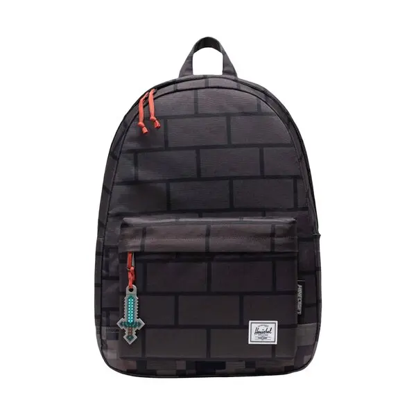 Herschel Supply Co. X Minecraft 30l Classic Backpack Xl 'the Nether - Black