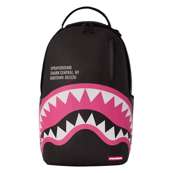 SPRAYGROUND Shark Central Pink Dlxsv Backpack /pink
