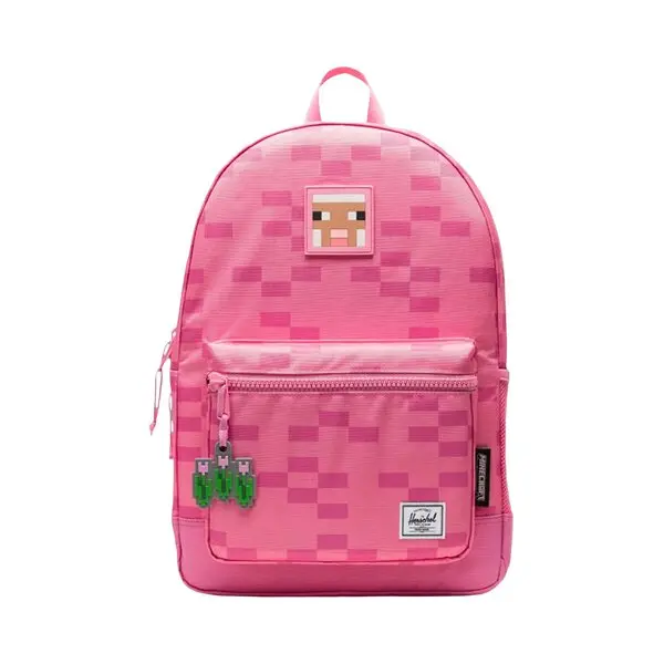 Herschel Supply Co. X Minecraft 26l Heritage Backpack Sheep - Pink