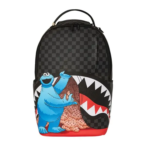 SPRAYGROUND Sesame Street Cookie Monster Snack Attack Dlxsr Backpack