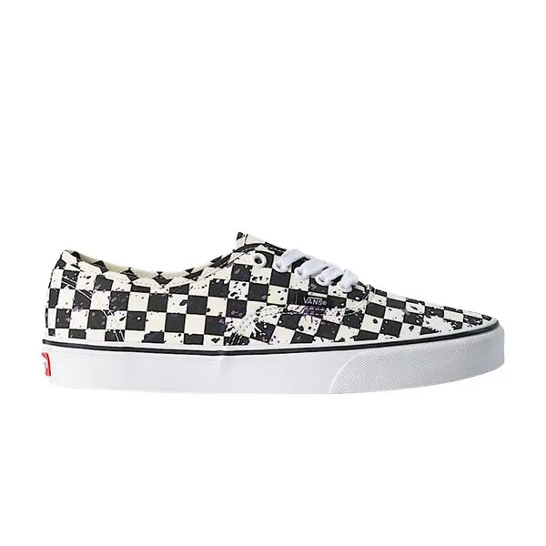 VANS Authentic Splatter Checkerboard Lace Up Sneakers