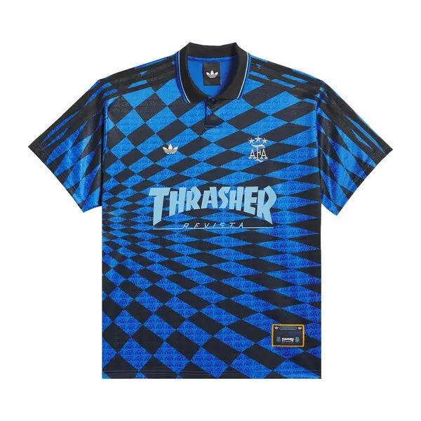 Adidas Argentina X Thrasher Jersey - Black