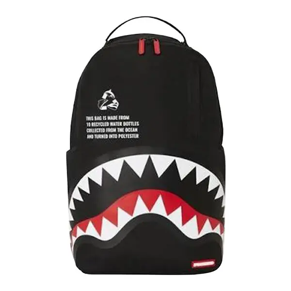 SPRAYGROUND Core Recycled Shark Dlxsr Backpack /red