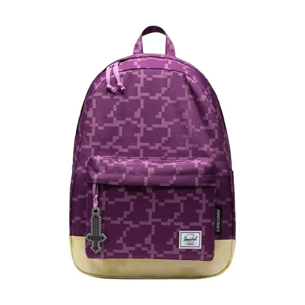 Herschel Supply Co. X Minecraft 26l Heritage Backpack 'the End - Purple