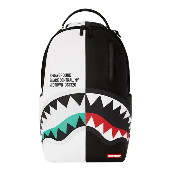 SPRAYGROUND Shark Central Inverted Split Dlxsv Backpack /black