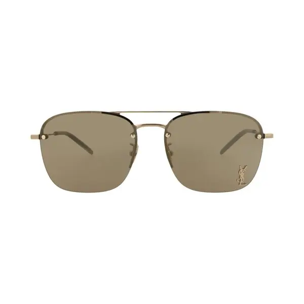Saint Laurent Aviator Sunglasses 'bronze