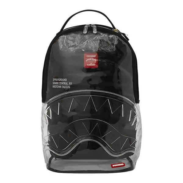 SPRAYGROUND Clear Shark Central Backpack /clear