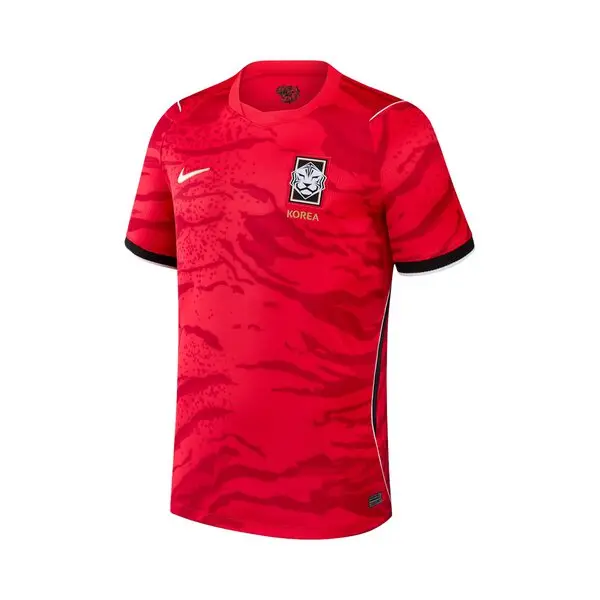 Nike South Korea National Team 2026 Stadium Home 'global /black/white/club Gold - Red