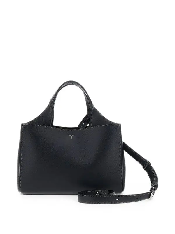 TOD'S Timeless Mini Handbag With Shoulder Strap - Black