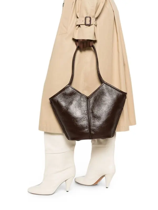 Hereu Calella Small Leather Tote Bag - Multicolor