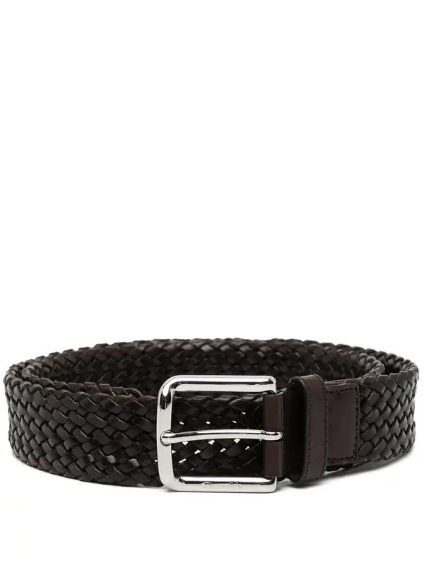 Church's Woven Leather Belt - Brown