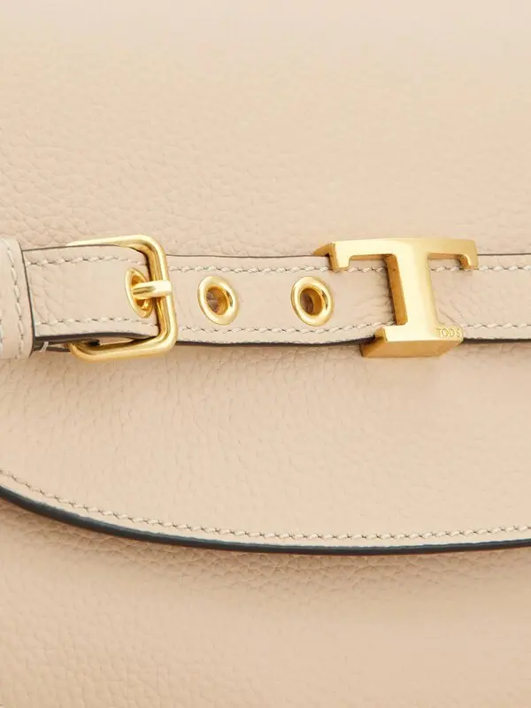 TOD'S T Timeless Mini Leather Shoulder Bag - Multicolor