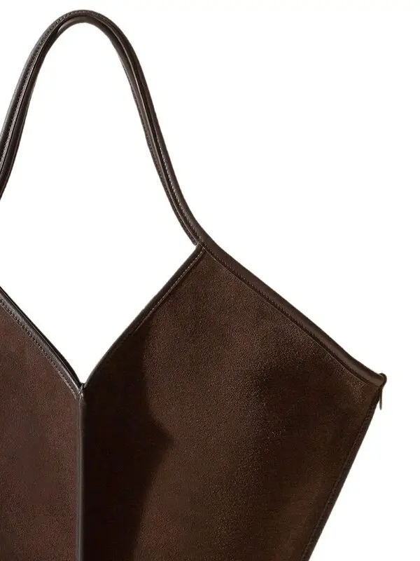 Hereu Calella Suede Leather Tote Bag - Multicolor