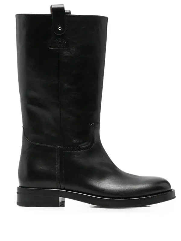 Church's Peyton Leather Boots - Black