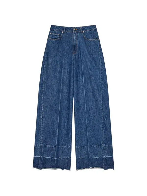 Givenchy Wide-leg Denim Jeans - Multicolor