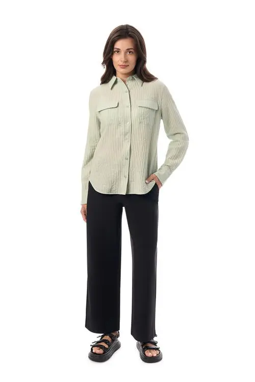 Equipment Long Sleeve Utility Shirt