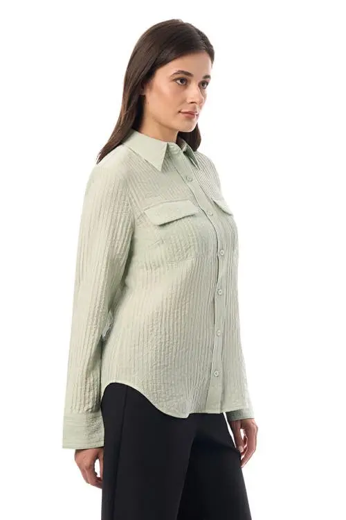 Equipment Long Sleeve Utility Shirt