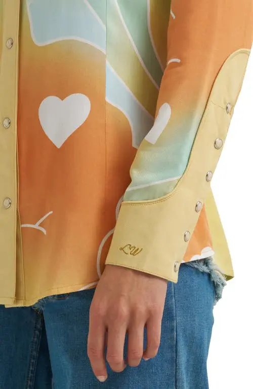 Wrangler Printed Western Shirt