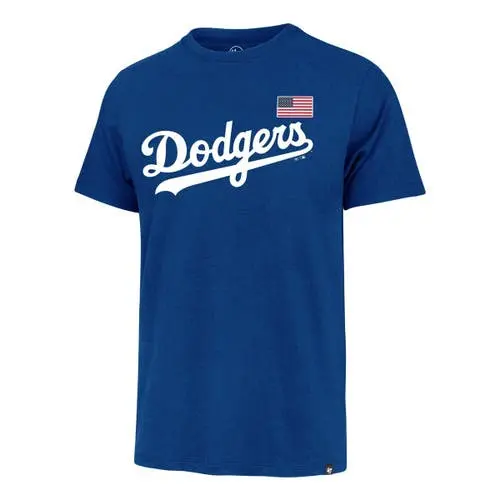 '47 Los Angeles Dodgers Heritage U.s. Flag T-shirt