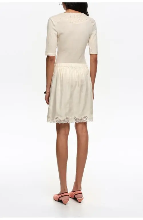 Bimba Y Lola Embroidered Bodysuit
