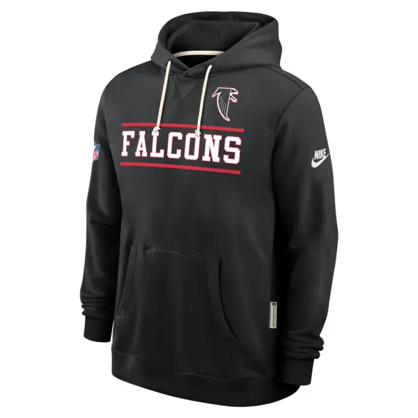 Nike Atlanta Falcons Alt Standard Issue Dri-fit Nfl Pullover Hoodie - Black
