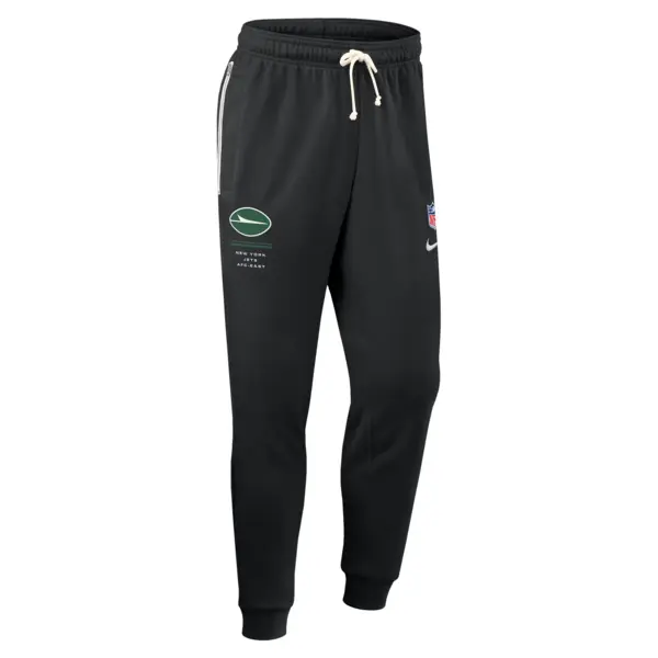Nike New York Jets Sideline Standard Issue Dri-fit Nfl Taper Pants - Black
