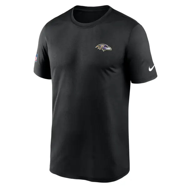 Nike Baltimore Ravens Alt Legend Logo Dri-fit Nfl T-shirt - Black