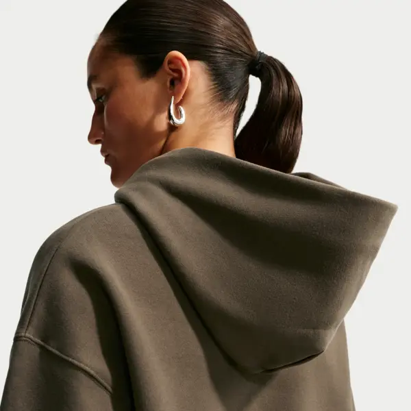 Nike Studio Fleece Medium Weight Oversized Pullover Hoodie