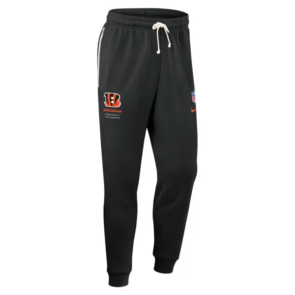 Nike Cincinnati Bengals Sideline Standard Issue Dri-fit Nfl Taper Pants - Black