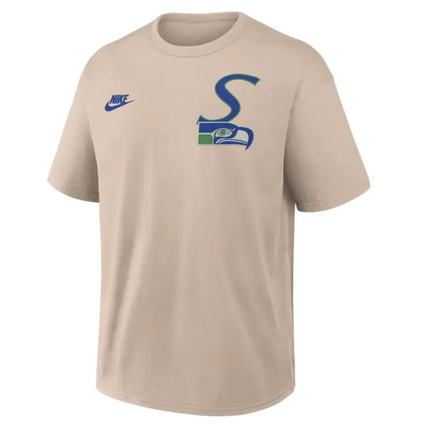 Nike Seattle Seahawks Rewind Max90 Nfl T-shirt - Brown